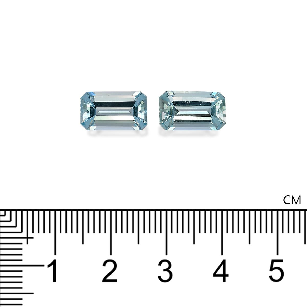 Blue Aquamarine 6.97ct - Pair (AQ1888)