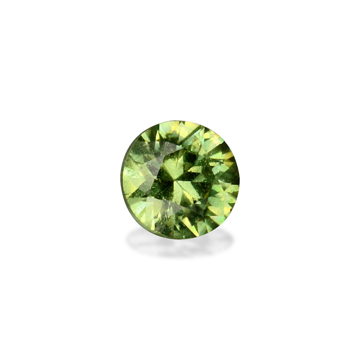 Green Demantoid Garnet 0.24ct - 3mm (DG0065)