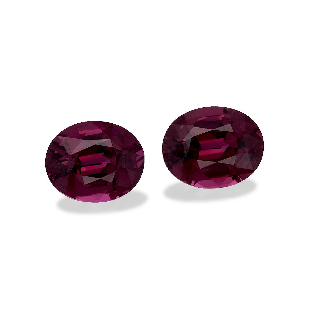 Rhodolite 6.63ct - 10x8mm Pair (RD0318)
