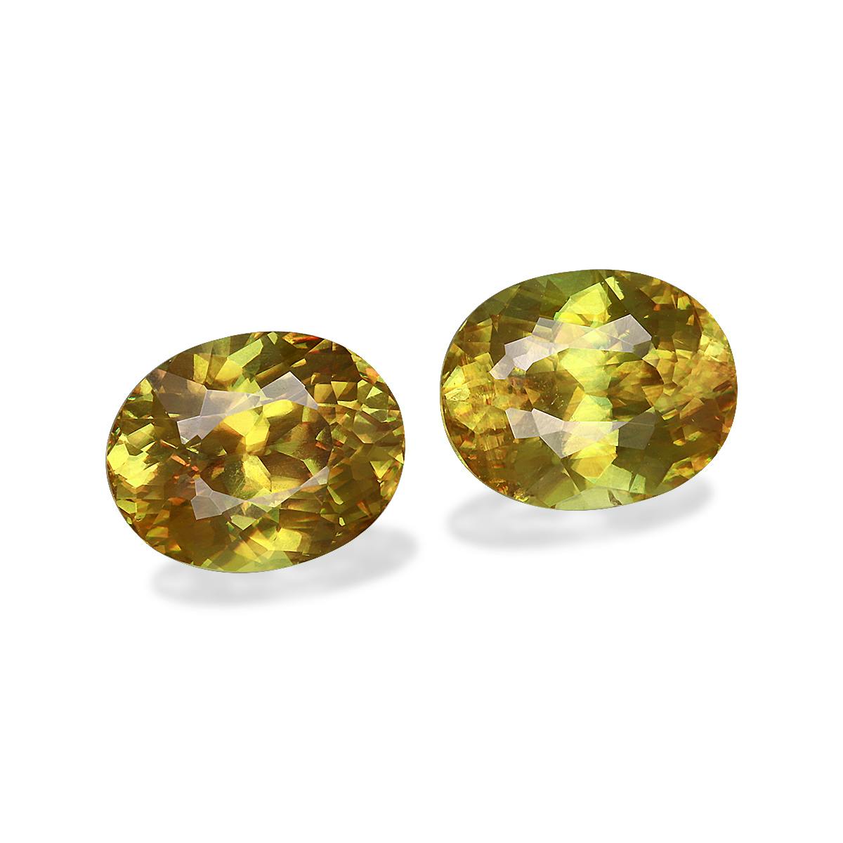 Yellow Sphene 5.55ct - 9x7mm Pair (SH0683)
