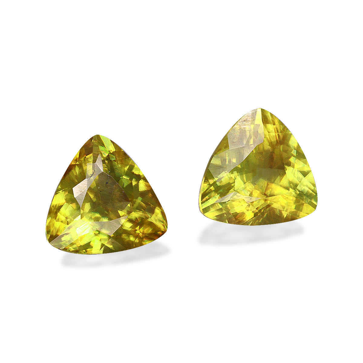 Yellow Sphene 3.00ct - 7mm Pair (SH0699)