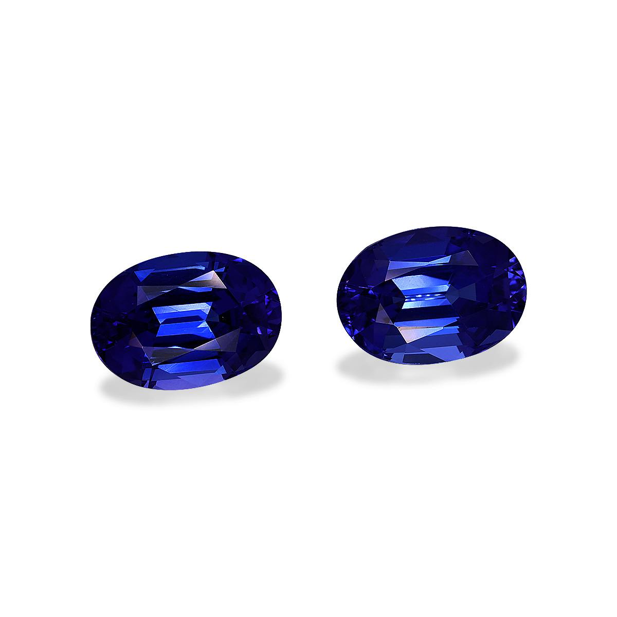 D-Block Blue Tanzanite 9.10ct - Pair (TN0853)