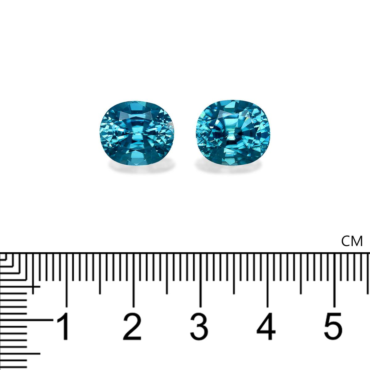 Blue Zircon 19.28ct - Pair (ZI1125)